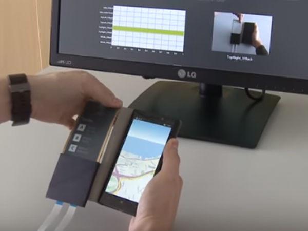 Smartphone case that acts as secondary touchscreen - Gizbot News