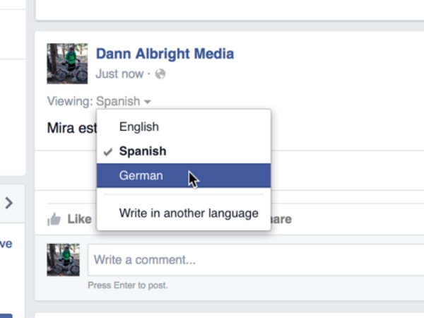Follow these 4 simple steps to make Facebook posts in your mother ...