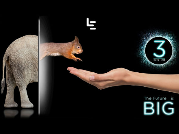 Future is Big: 3 days to go for the LeEco's mystery to unfold - Gizbot News