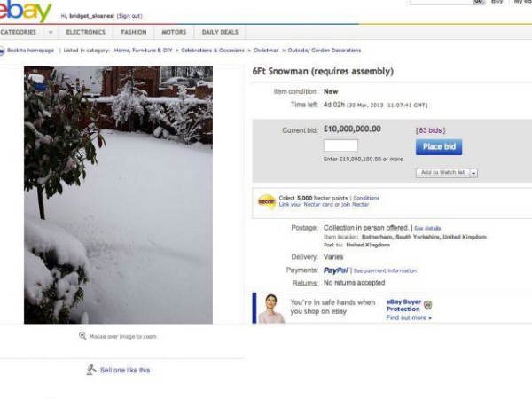 7 Weird Things Ever Listed on eBay for Sale - Gizbot News