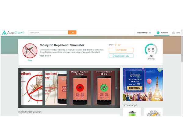 5 Mosquito Repellent Apps that Can Save you from Dengue, Zika and ...