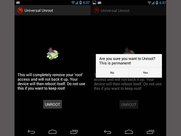 3 Apps You Can Use to Unroot Your Android Device - Gizbot News