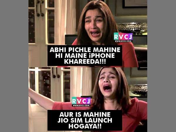 Reliance Jio SIM: 10 Hilarious Memes Making Rounds On the Internet ...