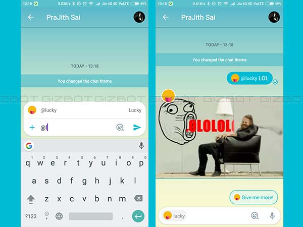 Google Allo gets a new ‘Lucky’ chatbot for automatic GIF search ...