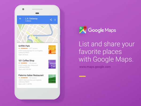 Here's how to create, share and edit your Google Maps List - Gizbot News