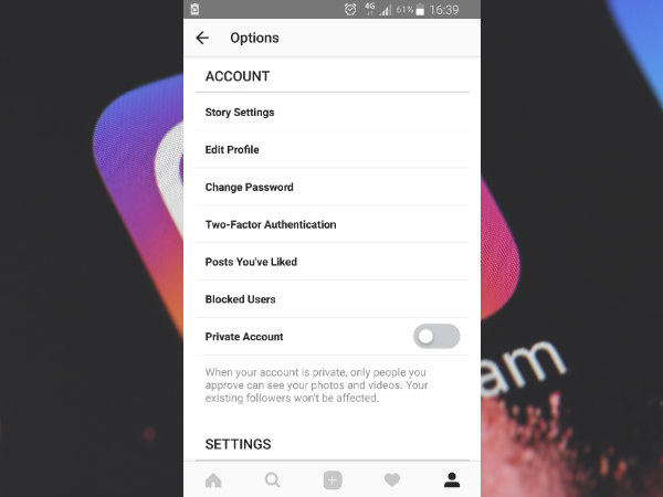 How to enable two-factor authentication in Instagram - Gizbot News