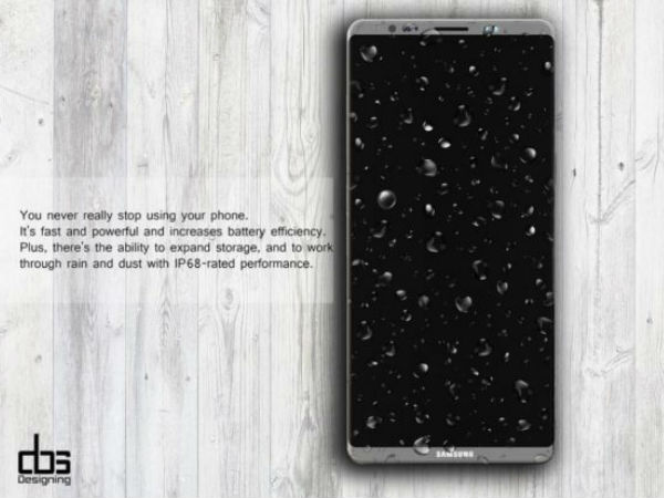 Samsung Galaxy Note 8 Renders reveal infinity display with minimal ...