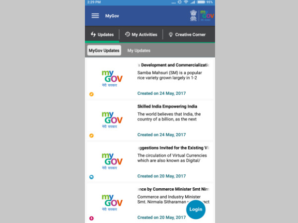MyGov App: An engagement platform for direct participation in ...