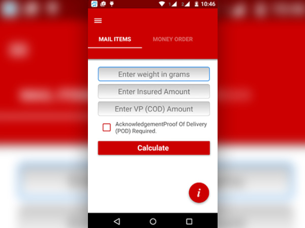 Postinfo - Android mobile app to help you post a letter - Gizbot News