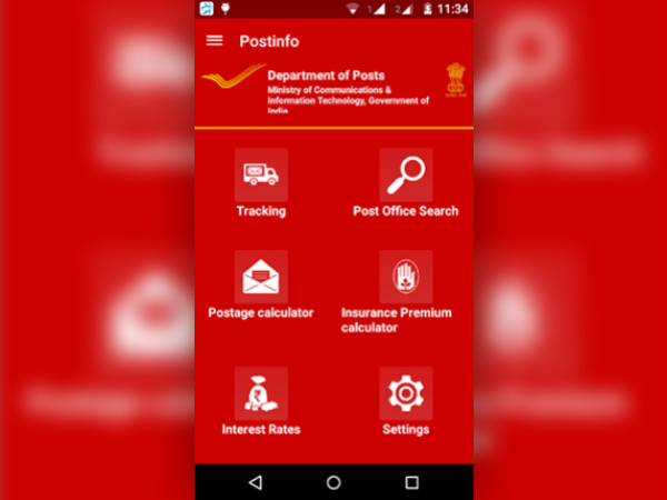 Postinfo - Android mobile app to help you post a letter - Gizbot News