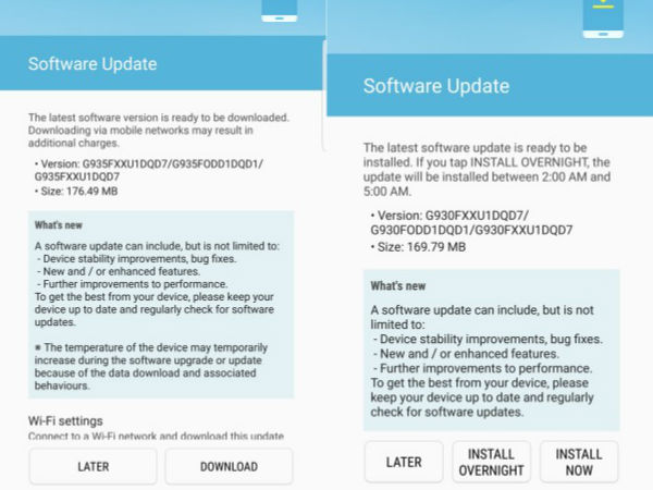 Samsung Galaxy S7/S7 edge and Note 5 new update released in India ...