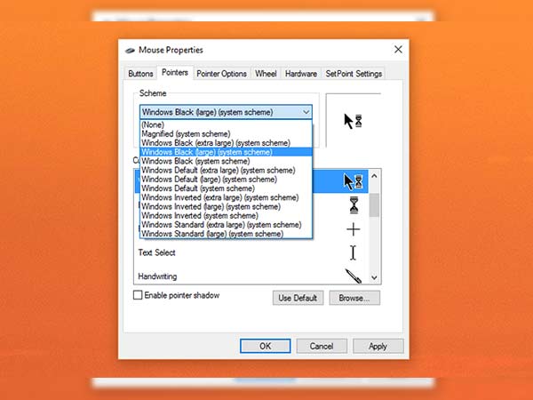 How to customize the looks of mouse cursor on Windows - Gizbot News