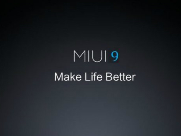MIUI 9 to be unveiled soon? - Gizbot News
