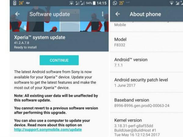 Sony Xperia XZ, XZs and X Performance new firmware update released ...