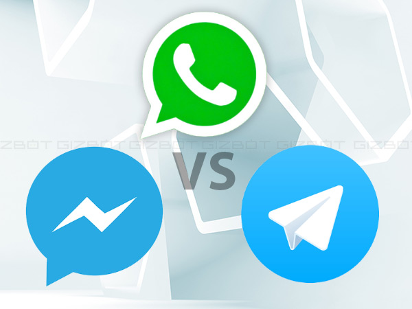 Whatsapp vs Facebook Messenger vs Telegram: What makes them different ...