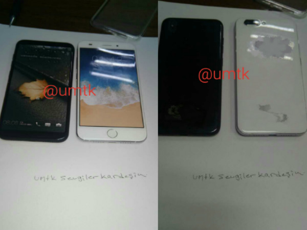 Alleged images of iPhone 8, 7s Plus dummy models surface online - Gizbot News