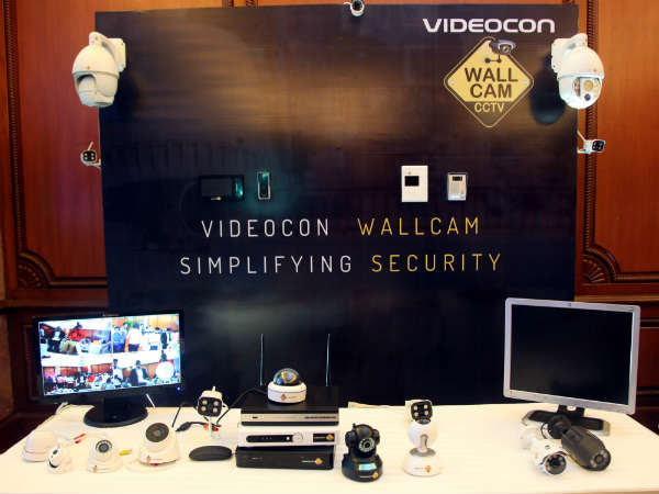 Videocon Wallcam and Vodafone launch the 4G bundled CCTV solutions ...