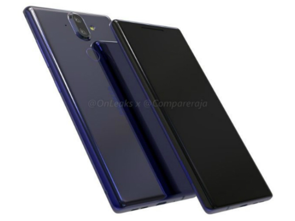 Nokia 9 renders with curved glass and bezel-less design surface online ...