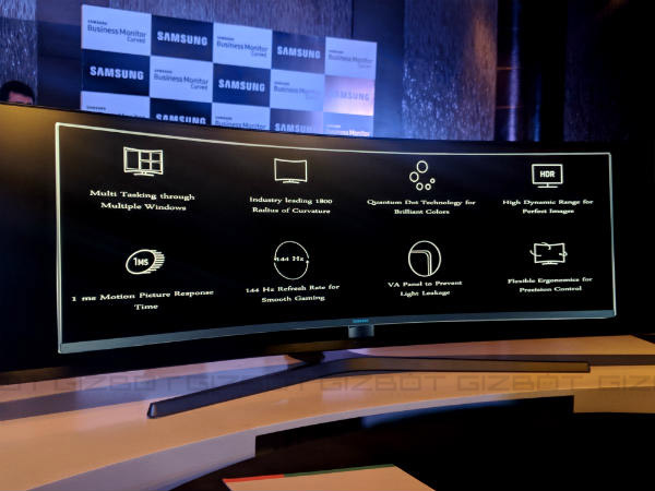 Samsung 49-inch ultrawide Curved QLED Monitor First Impressions ...