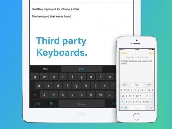 Know everything about third-party Keyboards that can collect personal ...