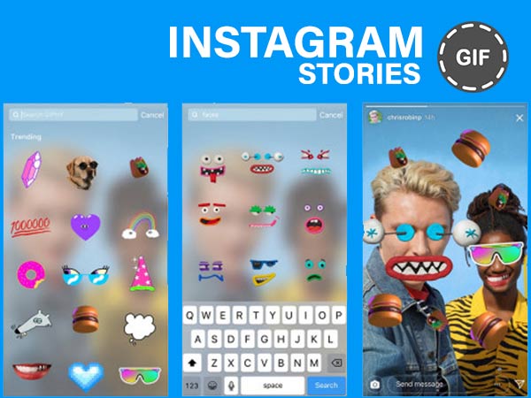 How to use GIF stickers on Instagram Stories - Gizbot News