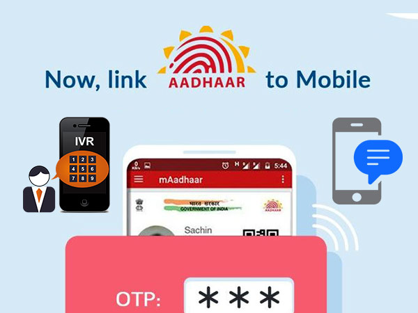 How To Link Aadhaar With Your Mobile Number Using Ivr And Otp Gizbot News