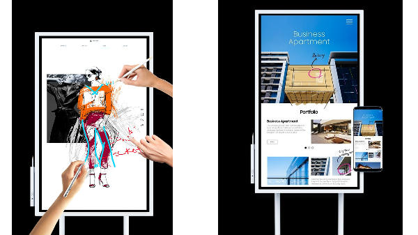 Samsung FLIP Interactive Display First Impressions - Gizbot Reviews