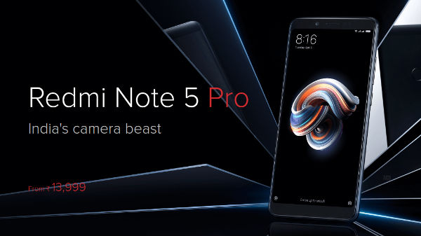Redmi Note 5 Pro back for pre-orders on Mi.com starting today - Gizbot News