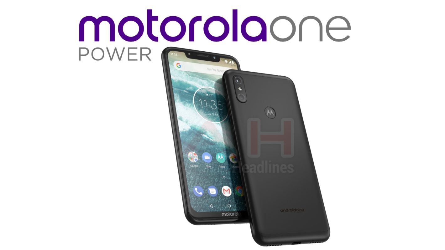 Moto One Power, the first Moto device with a notch leaked - Gizbot News