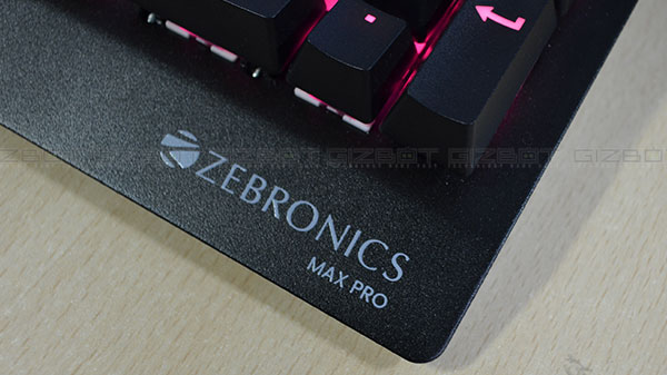 Zebronics Max Pro Review: The Mechanical keyboard that clicks - Gizbot ...