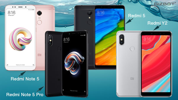 Xiaomi Redmi 2018 portfolio: Almost same phones, different names ...