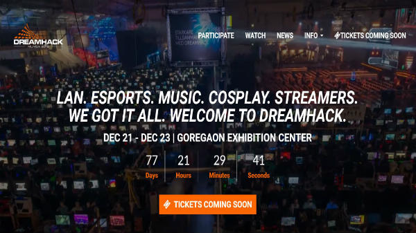 DreamHack 2018 Mumbai: The biggest LAN party in India to commence on ...