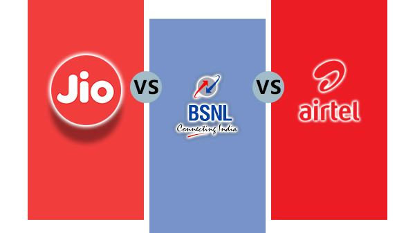 Jio GigaFiber vs BSNL Broadband vs Airtel V-Fiber: Plans, price and more compared - Gizbot News