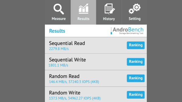 UFS 3.0 is crazy fast with 10x faster writing speed compared to UFS 2.1 ...