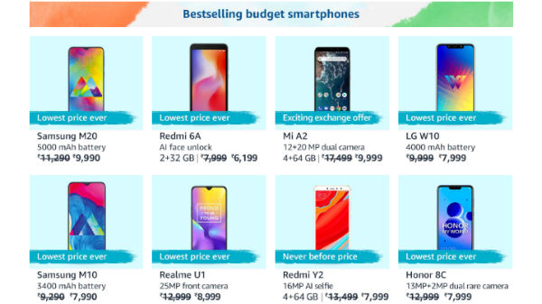 Amazon Freedom Sale Offers: Best Selling Budget Smartphones To Buy This ...