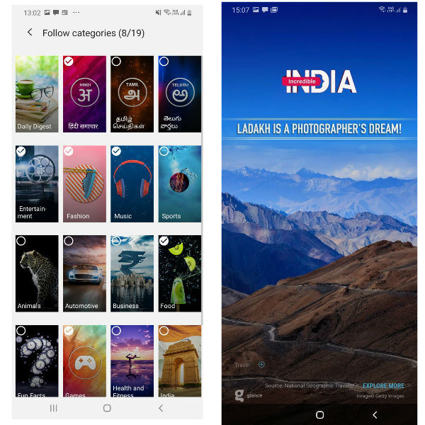 Bring life to your lock screen with Glance - Gizbot News