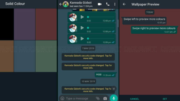 Latest WhatsApp Android Beta Gets New Solid Color Options In Dark Mode ...