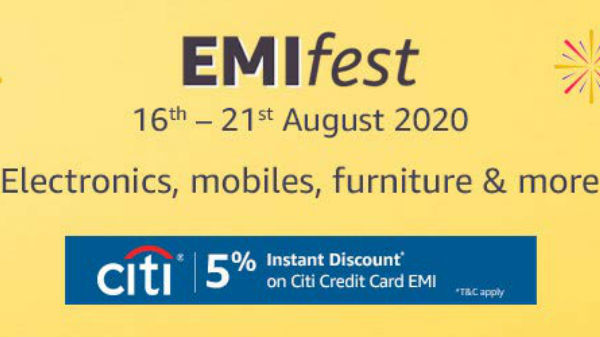 Amazon EMI Fest Offers On Smartphones, Laptops, Smart TVs, Speakers And ...