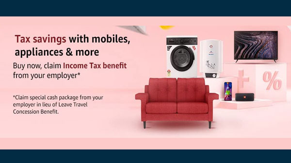 Amazon Income Tax Saving Benefits From Shopping On Mobiles, Laptops ...
