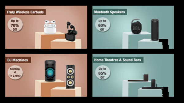 Croma Discount Offers On Music Devices, Home Theaters, Headphones ...