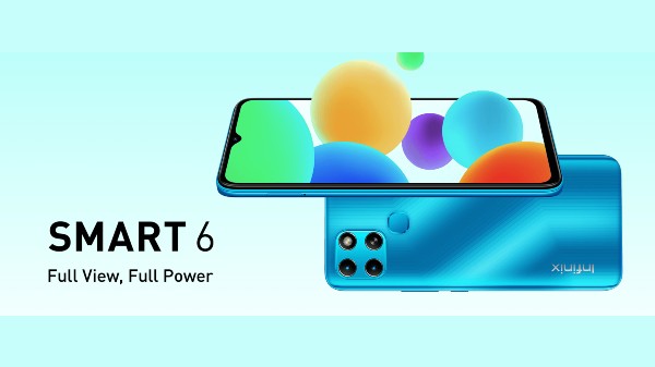 Infinix Smart 6 With Dual Cameras, 5,000 mAh Battery Announced: India ...