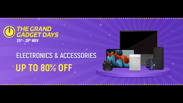 Flipkart Grand Gadgets Sale: Up To 80% Discount Offers On Electronic ...