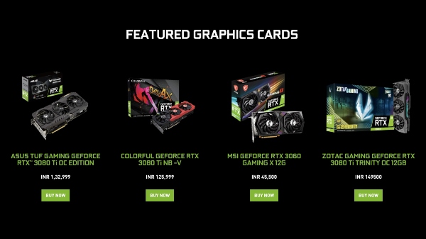 NVIDIA GPUs Just Got A Lot Cheaper In India: RTX 3060 With 12GB VRAM ...