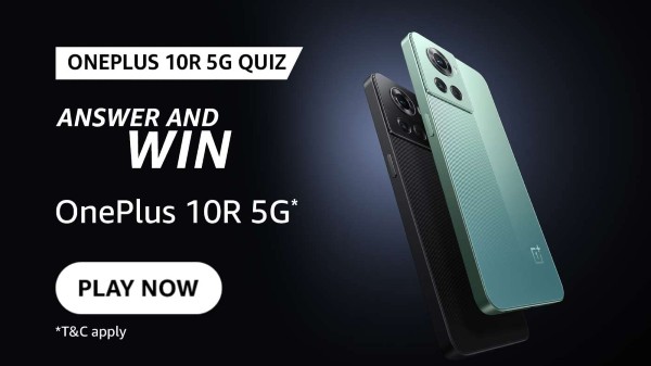 Amazon OnePlus Community Sale Quiz Answers: Win Nord CE 2 Lite 5G, 10R Smartphones - Gizbot News