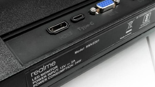 Realme Monitor USB Type-C Input Port Confirmed: Can Connect Macs and ...