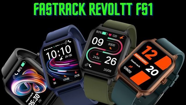 Fastrack Revoltt FS1 Smartwatch Debuts With 2.5X Nitrofast Charging - Gizbot News