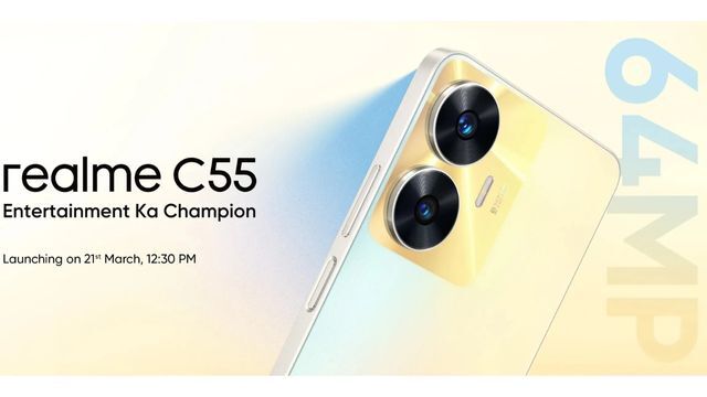 Realme C55 With Mini Capsule Feature Officially Launching in India on ...