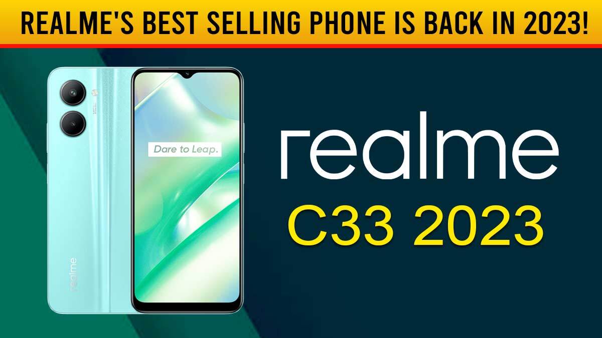 Realme C33 2023 With 128GB Storage Launched in India - Gizbot News