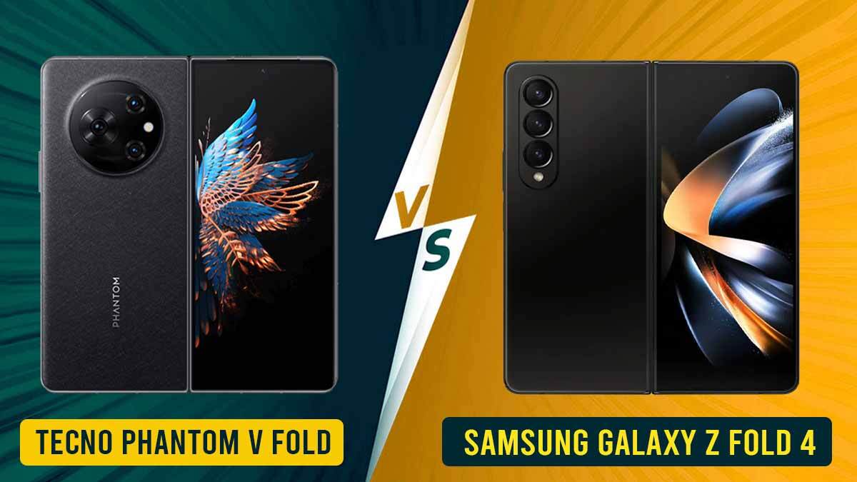 Tecno Phantom V Fold vs Galaxy Z Fold 4: Affordable vs Expensive: Full ...
