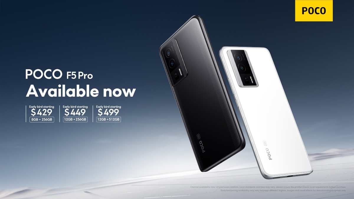 Poco F5 Pro launched with Snapdragon 8+ Gen 1 SoC, 120Hz WQHD+ OLED Display: Check Price, Specs ...